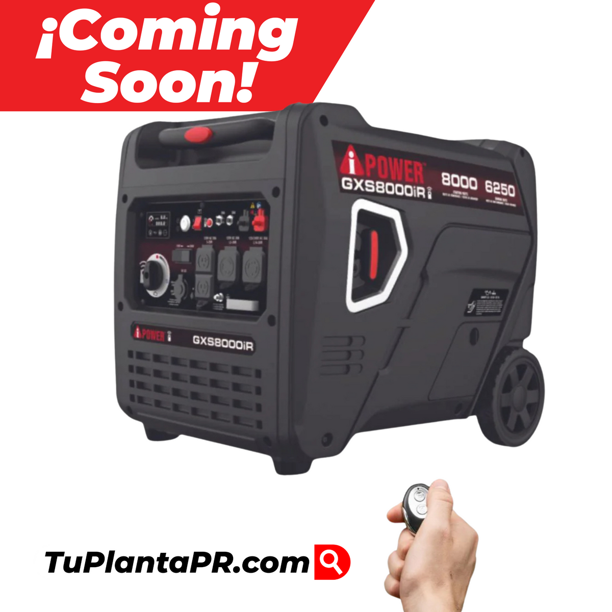 A-IPOWER BLACK EDITION GXS8000iR | INVERTER | 8000 WATTS | ***PRECIO E ...
