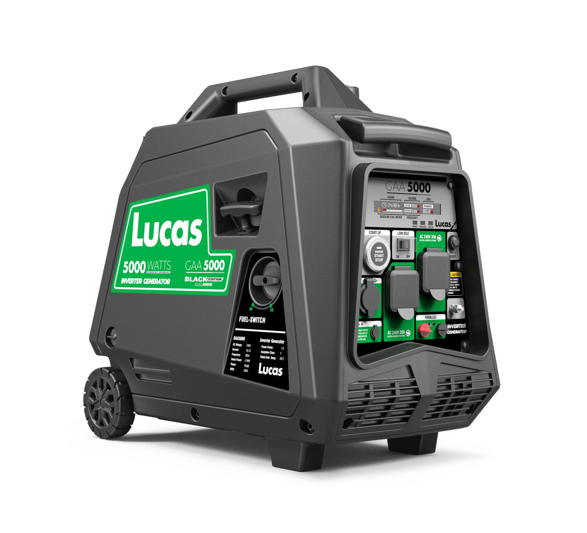 LUCAS "Black Edition" | INVERTER | 5,000 Watts - Tu Planta PR