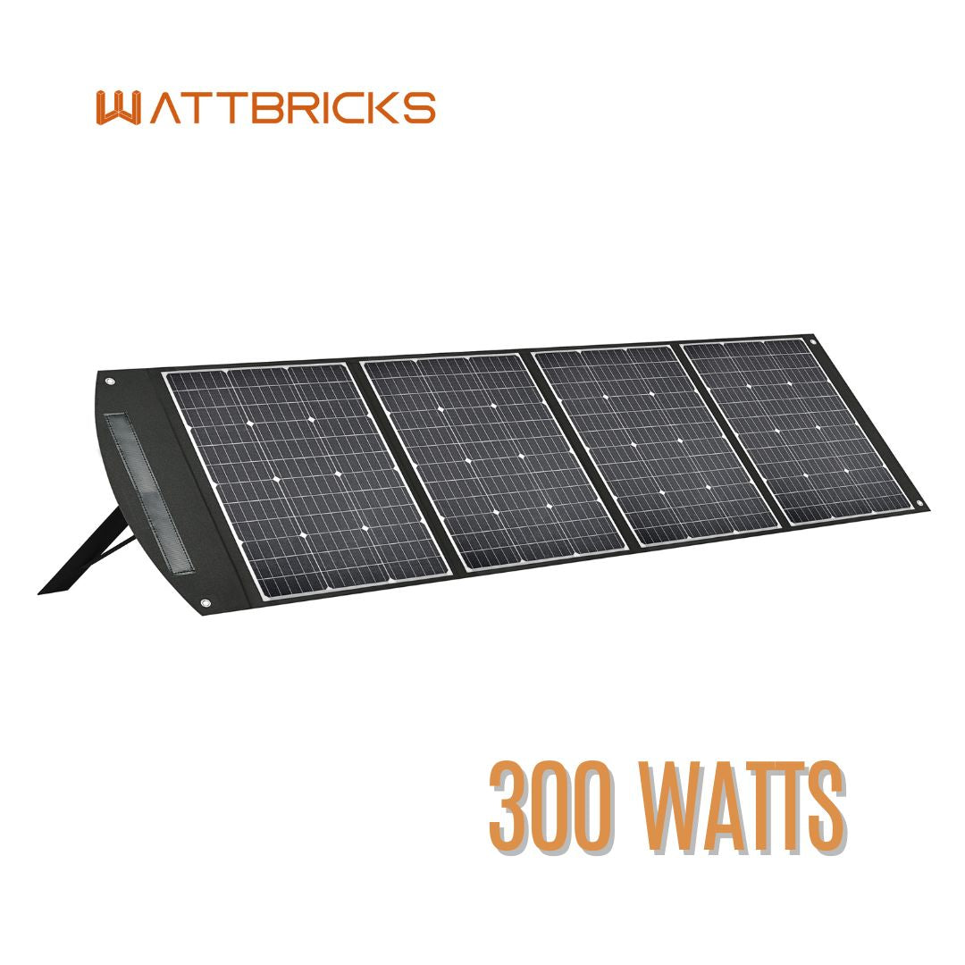 PLACA SOLAR TIPO MALETÍN ☀️ Wattbricks 300 Watts - Tu Planta PR